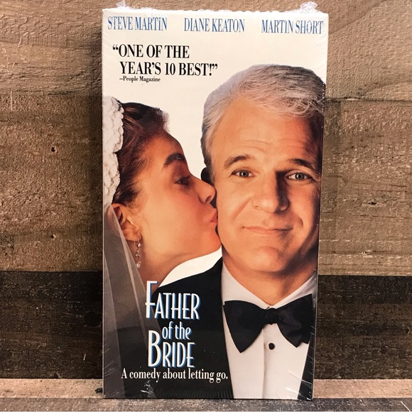 Media | Father Of The Bride Vhs 1992 Steve Martin Diane Keaton Unopened ...